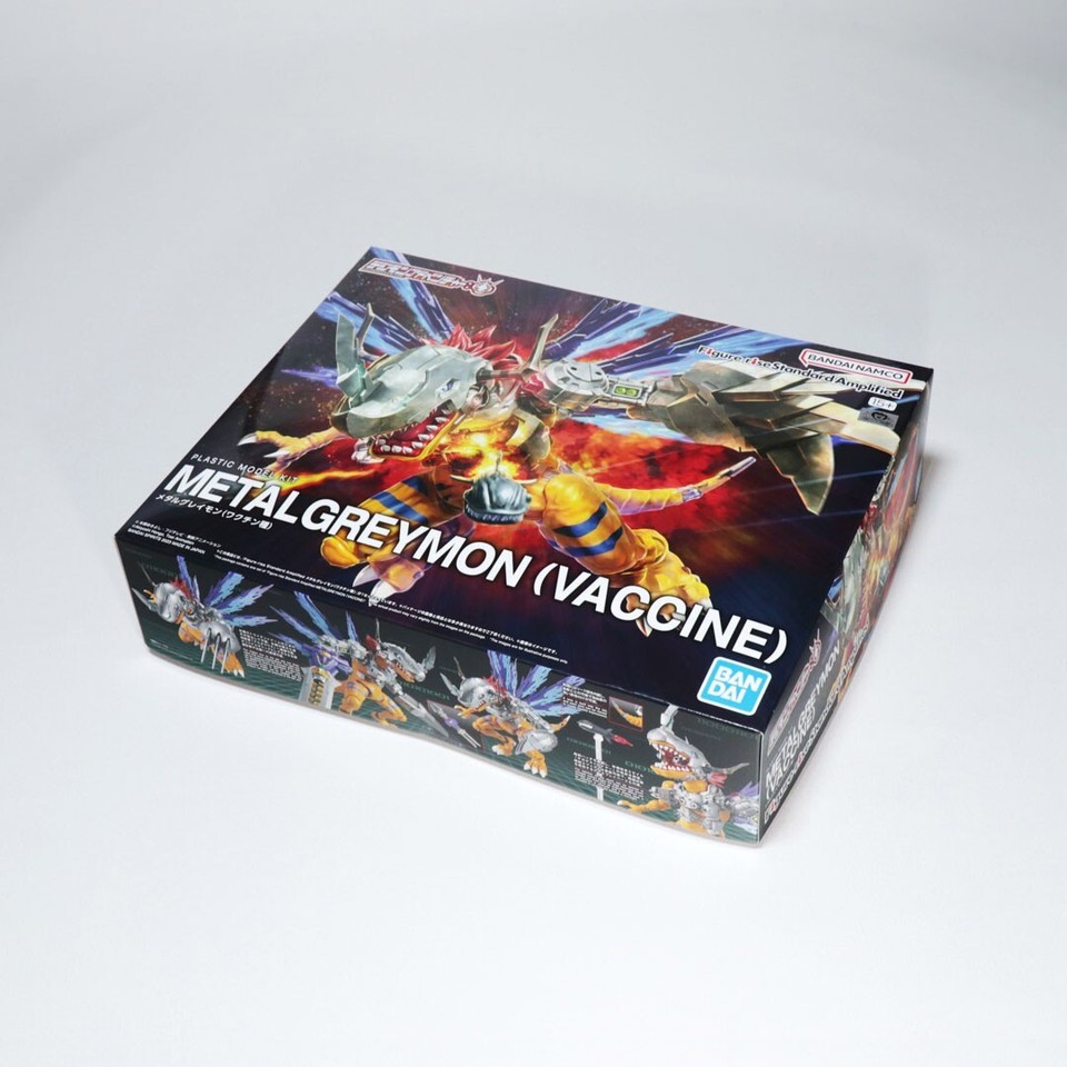 Digimon MetalGreymon Vaccine Anime Plastic Model Kit Figure-rise Amp ...