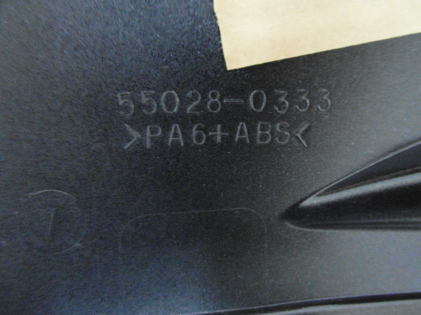 Side Fairing Black 55028-0333-660 Kawasaki ZX10R Ninja 2012-13 Original ...