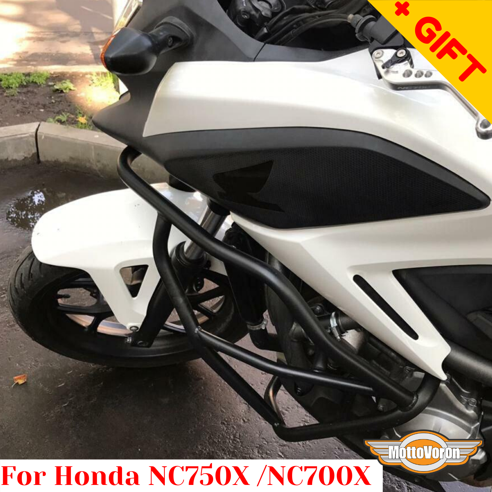 For Honda NC750X engine guard NC700X crash bars NC700XA NC750XA, Bonus ...