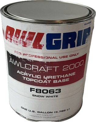 AWLGRIP F8063 Awlcraft 2000 Snow White Acrylic Polyurethane Topcoat ...