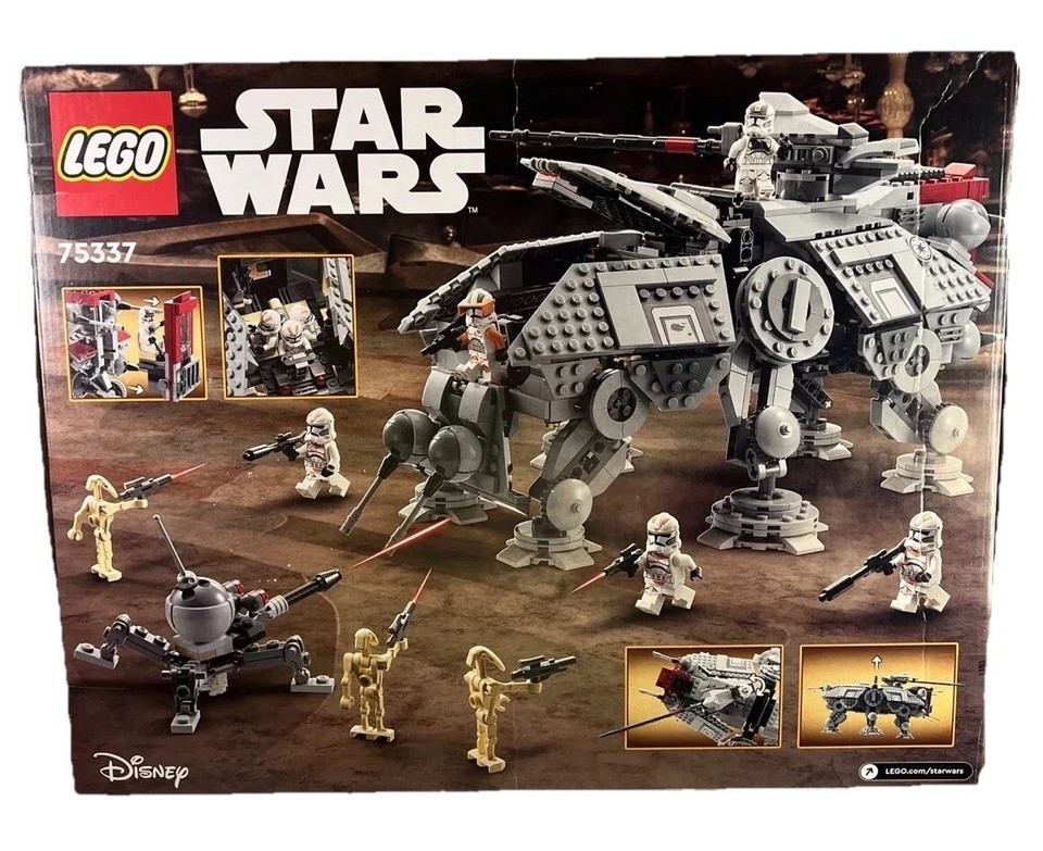 LEGO Star Wars: AT-TE Walker Set 75337 Commander Kody Battle Unit ...