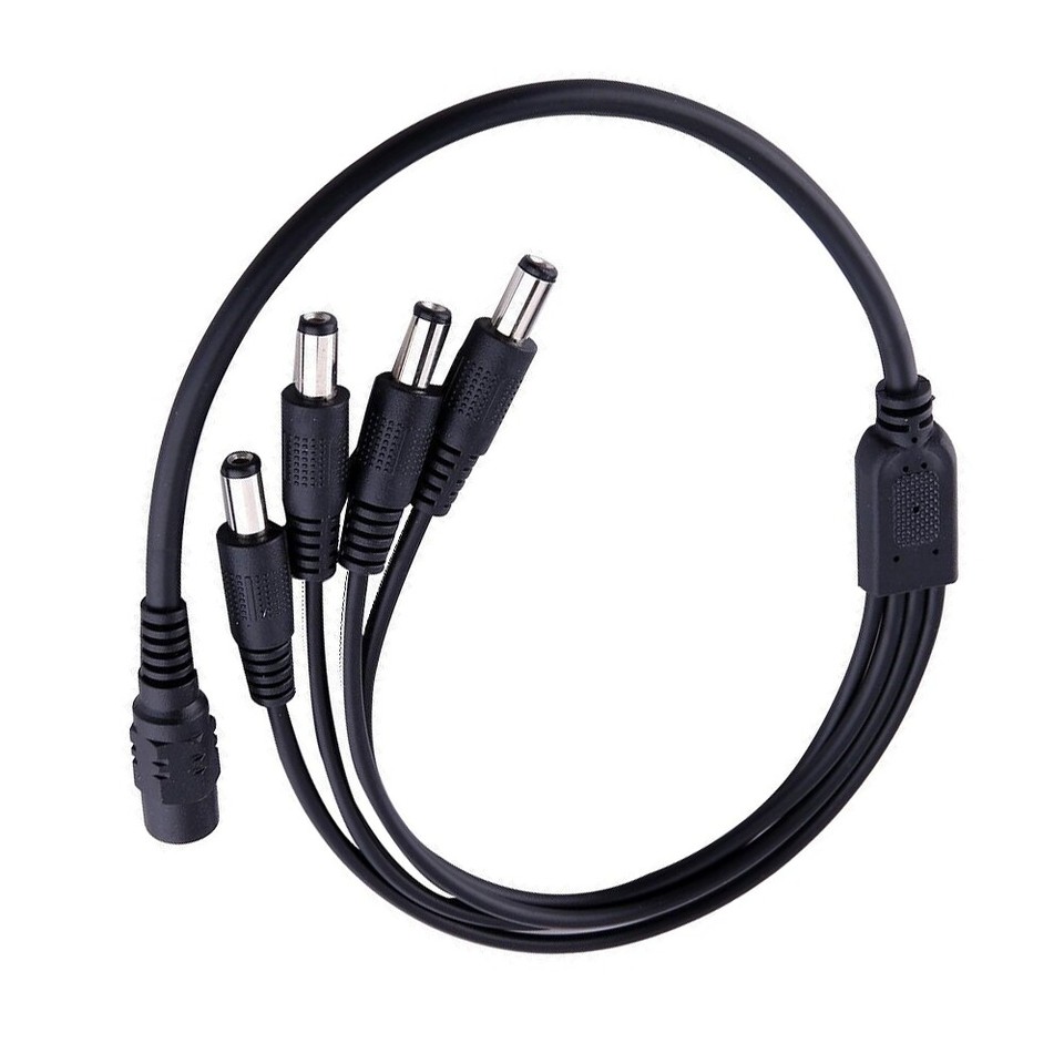 4CH Premium 3Amp Power Adapter Charger with 4 way splitter for Swann ...