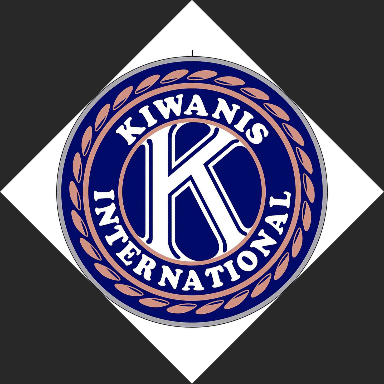 Kiwanis International 14" Round Metal Sign | eBay