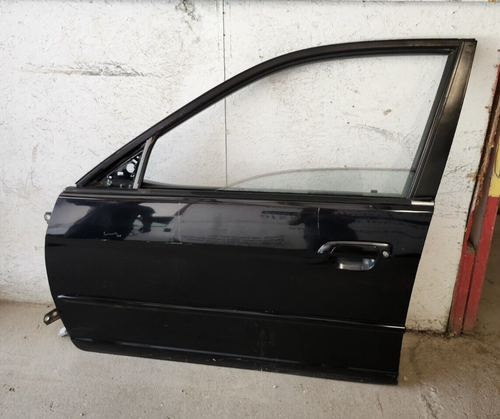 2002 Honda Civic Front Left Driver Side Door Black Color ASSEMBLY OEM ...