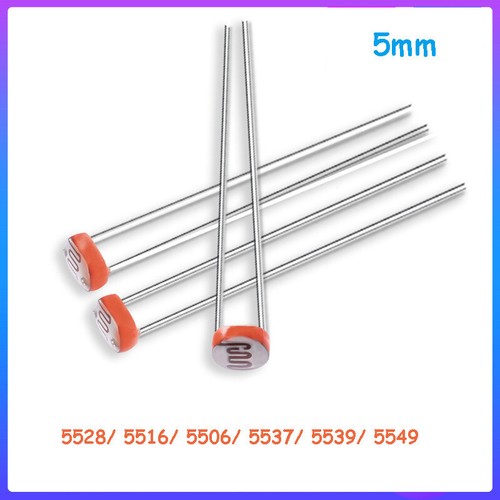 LDR Light Dependent Resistors Photoresistor 5mm For Raspberry PI G5528 ...