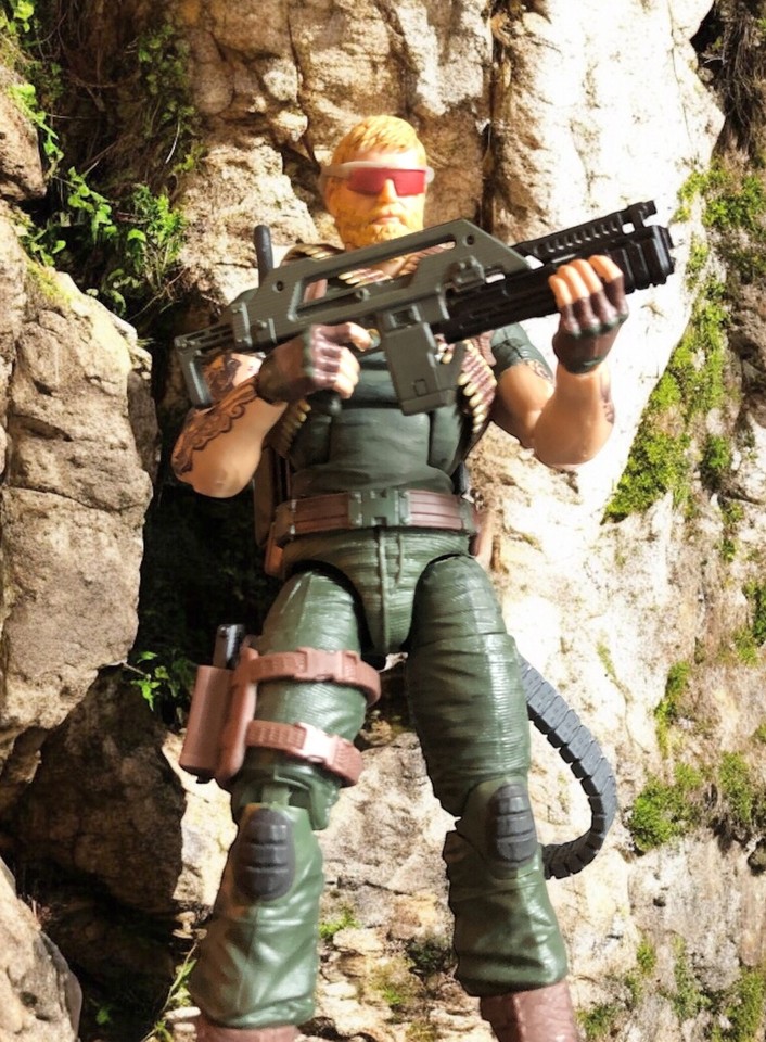 GI JOE Classified Custom Special Missions Rock-n-Roll Machine Gunner | eBay