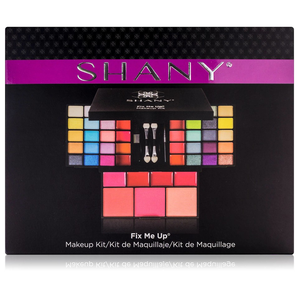 SHANY 'Fix Me Up' Makeup Kit- Eye Shadows, Lip Colors, Blushes, and ...