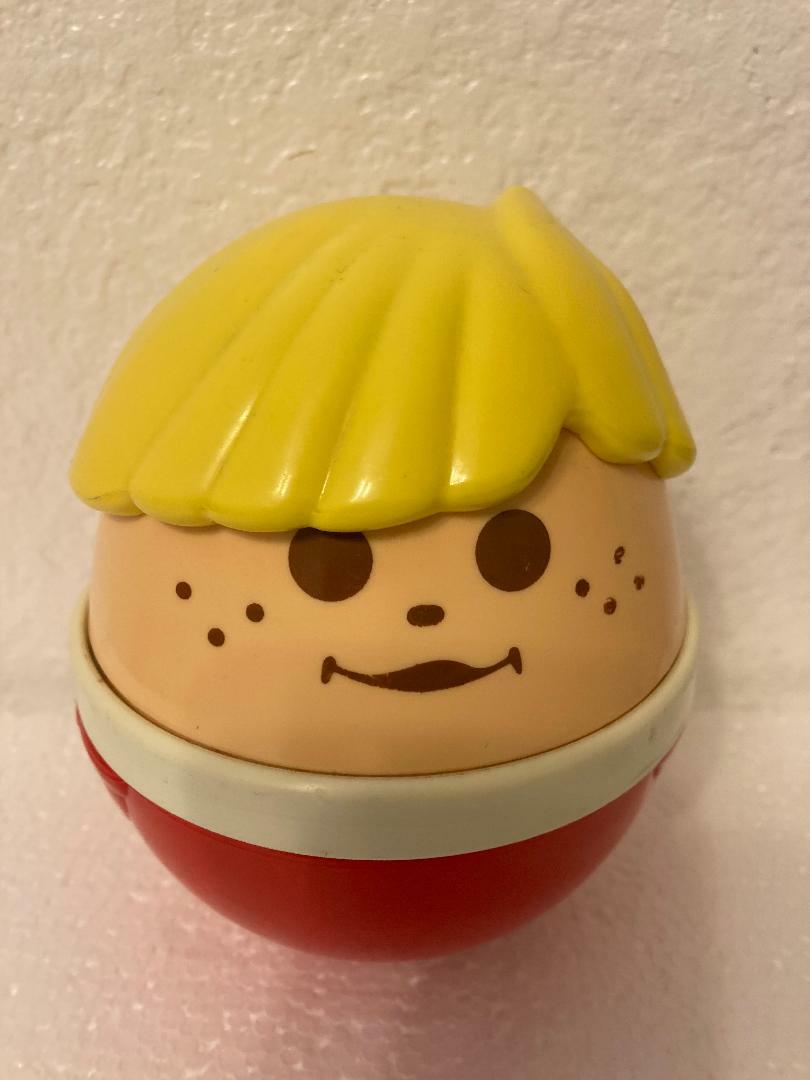 Vintage Jumbo Little Tikes Toddle Tots Weeble Wobble 5” Chime Ball ...