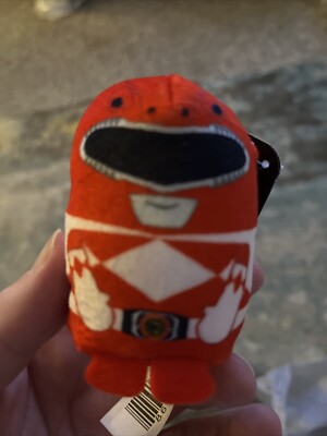 3" Podpals Power Rangers Red Ranger Stuffed Animal Mini Plush New with ...