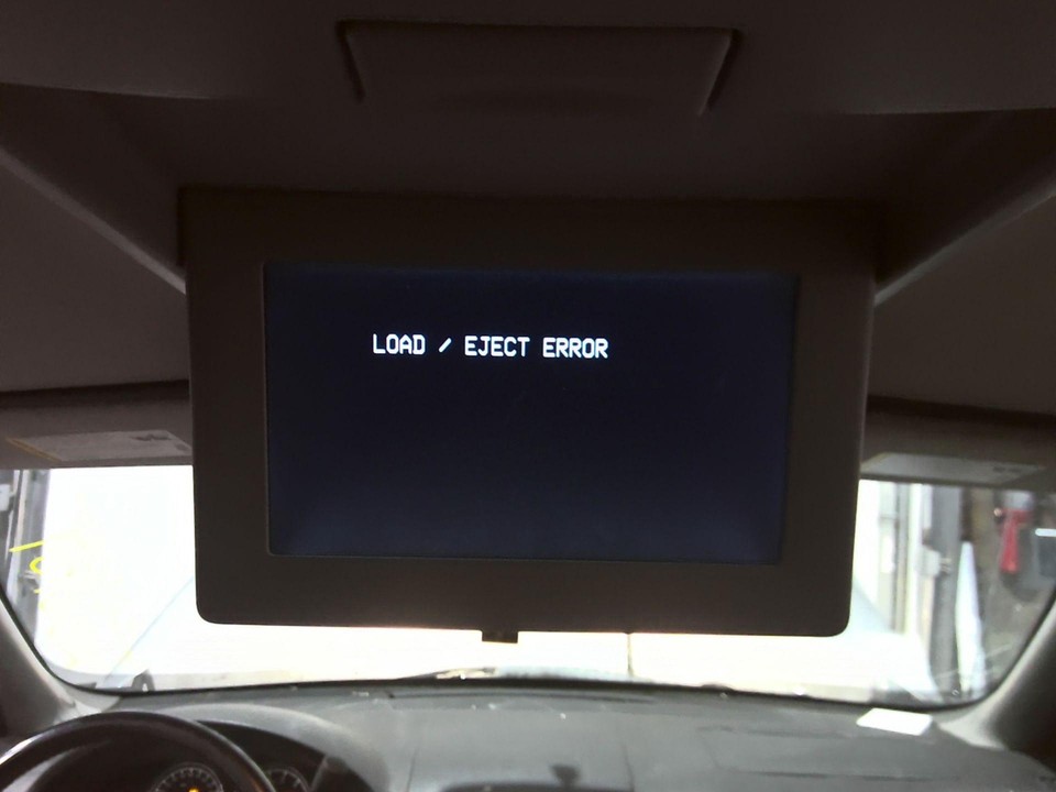 2007 - 2009 Chevy Uplander Gray Roof Console DVD Player & Screen (opt ...