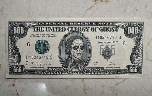 Ghost Band Mummy Dust Papa Bill 2025 Skeleta Tour 666 | eBay