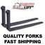 NEW CLASS II 72" FORKS 1-1/2 X 5 X 72 CL2 PAIR 1.5 2 SET FORKLIFT FREE ...