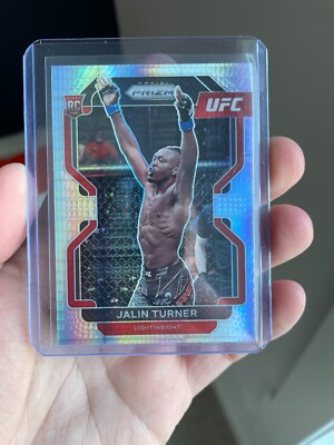 Jalin Turner Rookie Hyper Prizm - 2022 Panini Prizm UFC #164 RC | eBay