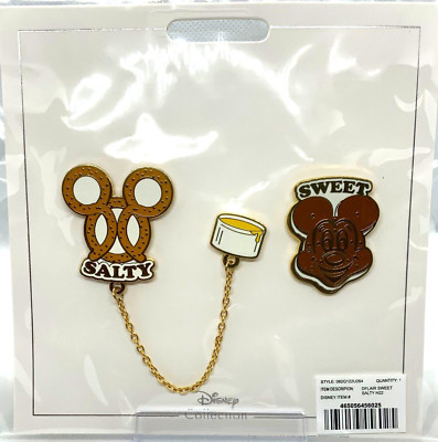 Disney Pretzel & Waffle pin set | eBay
