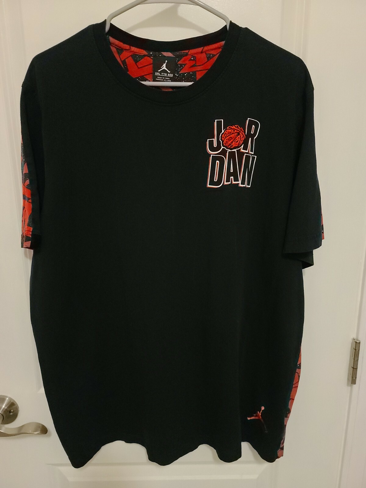 Jordan Shirt Size XXL Men's Black Red 2XL Nike | eBay