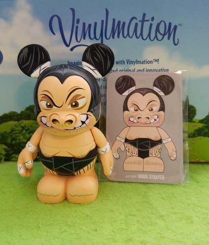 DISNEY Vinylmation 3" Park Set 6 Urban w/ Card Sumo Wrestler | eBay