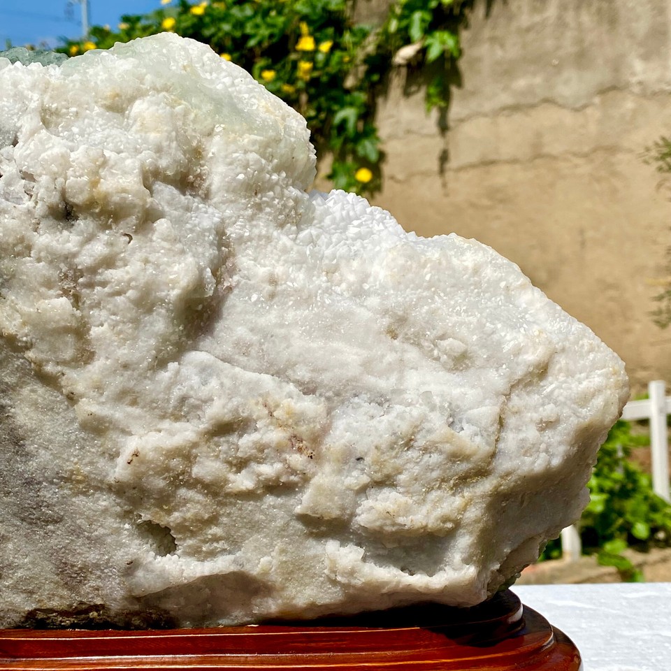 23LB Translucent Jade Green Cube Fluorite&Calcite Crystal Mineral ...