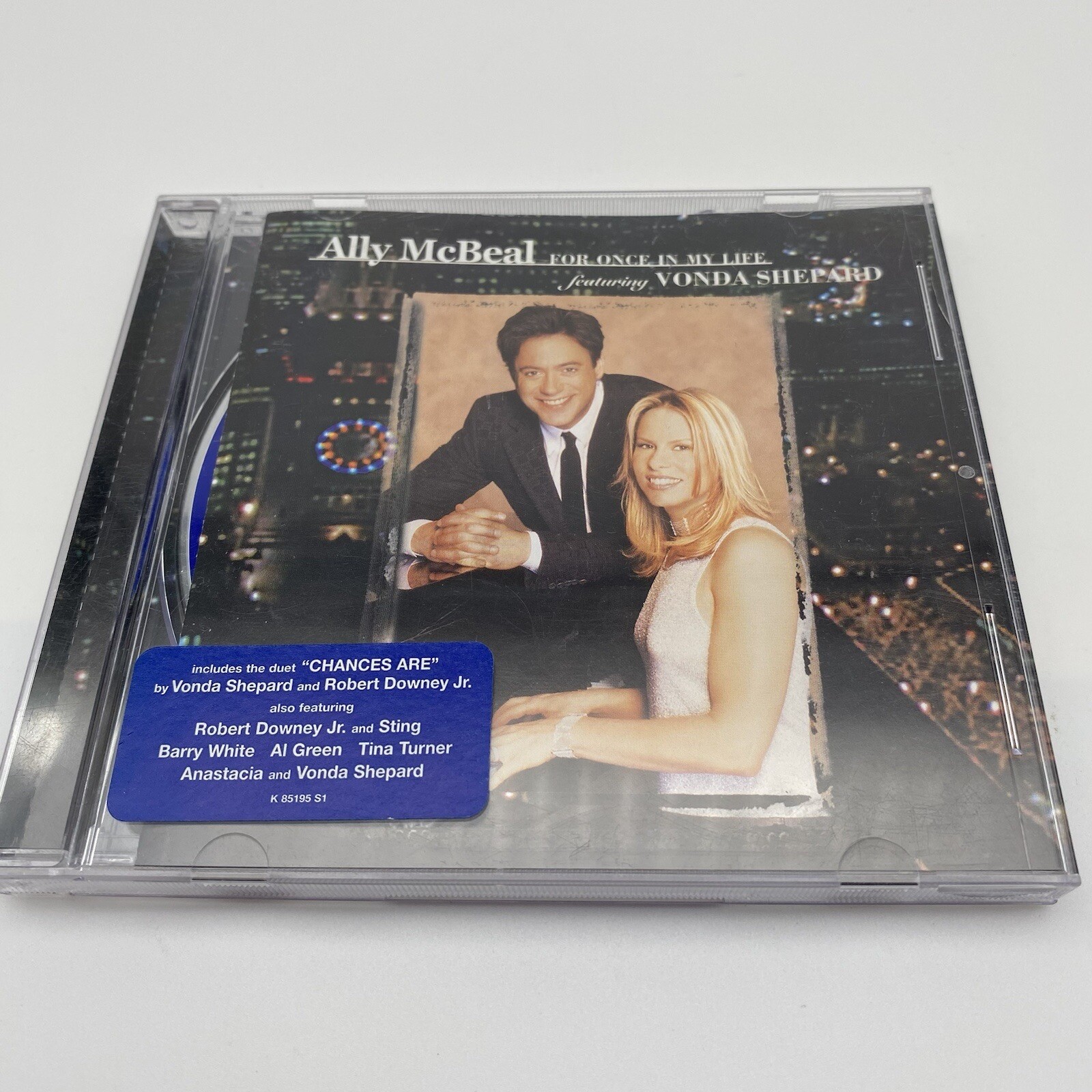 Ally McBeal: For Once in My Life Featuring Vonda Shepard CD Sting Tina ...