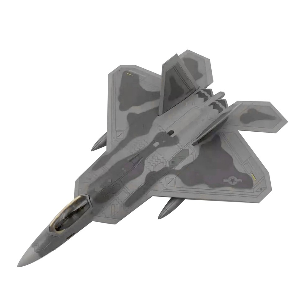 1/72 F-22 Fighter Bomber Aircraft Diecast Fighting Jet Model Toy Ornaments | eBay