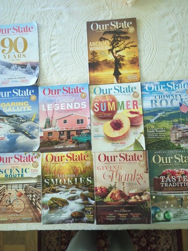 Our State Celebrating North Carolina Magazine Lot of 10 From 2023, No ...