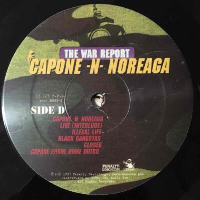 Capone N Noreaga The War Report PROMO CLEAN Vinyl 2xLP OG 1997 1st ...