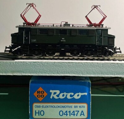 HO ROCO 04147 A OBB AUSTRIAN BR 1670 ELECTRIC LOCOMOTIVE | eBay