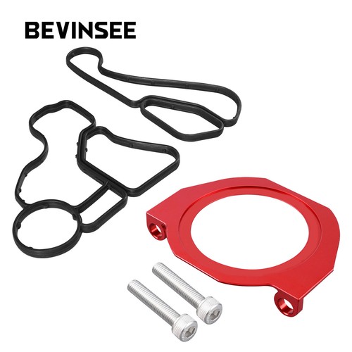 Crank Seal Serpentine Belt Guard Kit For BMW N55 335i E90 E91 E92 E93 ...