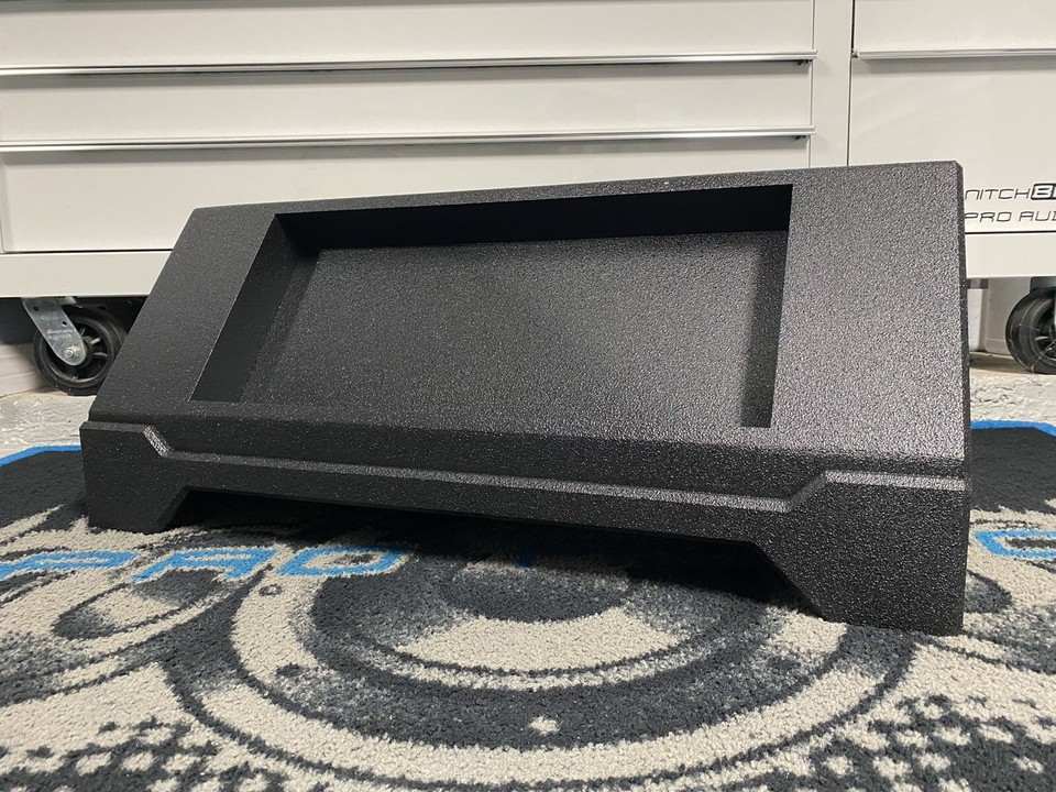 2007-25 Jeep Wrangler JKU/JLU Custom Dual 12” Sub Box W/AmpRack/Grill ...