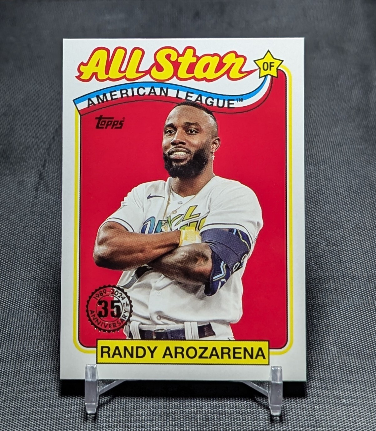 Randy Arozarena 1989 All Star 2024 Topps Series 2 Card #89ASB-42 Tampa ...
