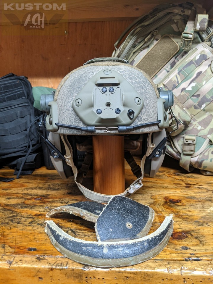 PASGT and LWH high cut ballisitc helmet modification. Not ACH ECH MICH ...