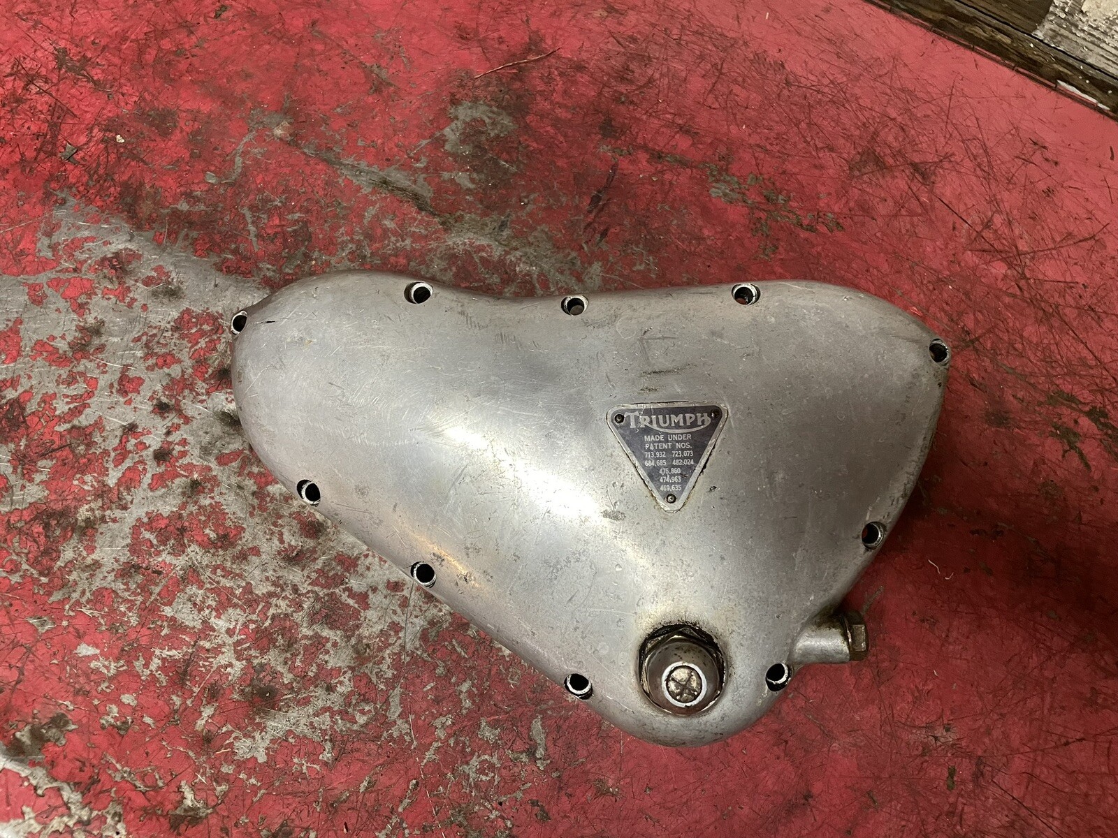 Triumph Engine Timing Cover Motor Side Case 650 Pre Unit E3310 T110 | eBay