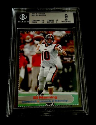 Eli Manning ROOKIE RARE 1st Card Ever 2003 Sports Illustrated for Kids ...