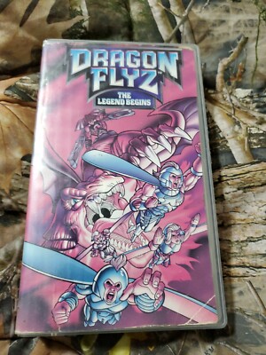 Dragon Flyz The Legend Begins VHS 1998 Sci-Fi Cult Animation ...