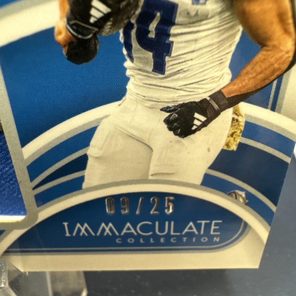 Amon-Ra St. Brown 2024 Panini Immaculate #IL-ASM Patch 09/25 Lions 3 ...