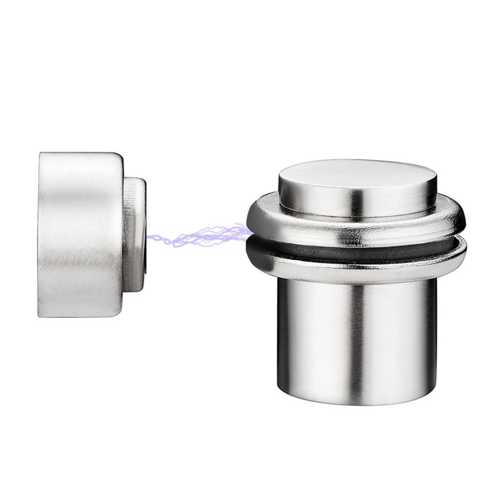 Sturdy Stainless Steel Door Stopper with Built in Spring and Heavy Duty ...