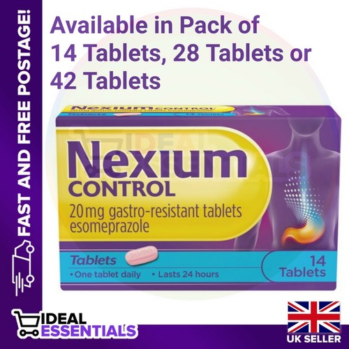 Nexium Control 20 MG Gastro - Resistant Tablets ***Free UK Postage ...