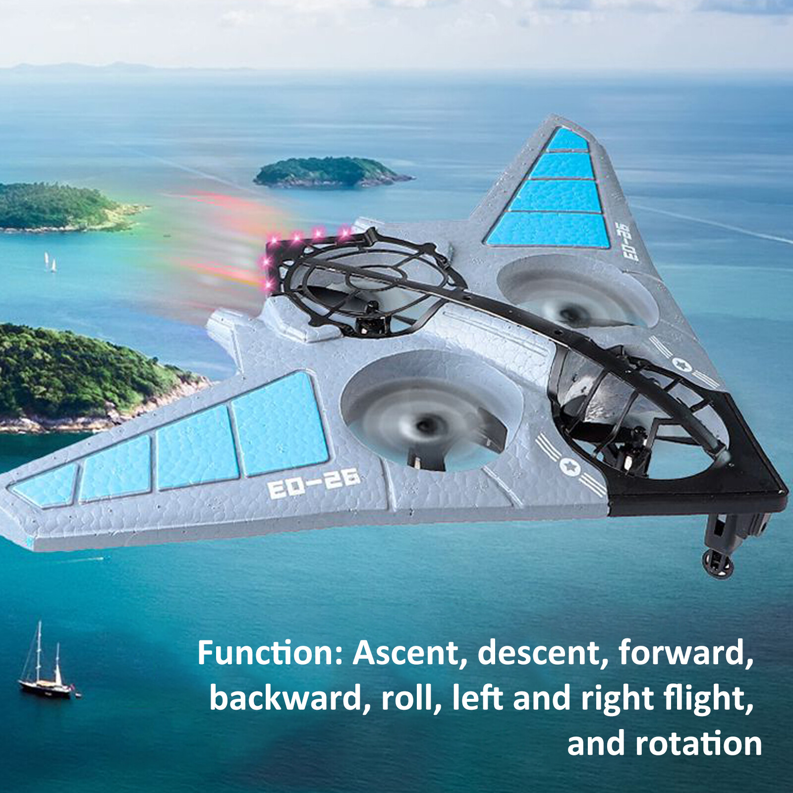 Foam Airplane 360 ° Stunt M6D2 | eBay