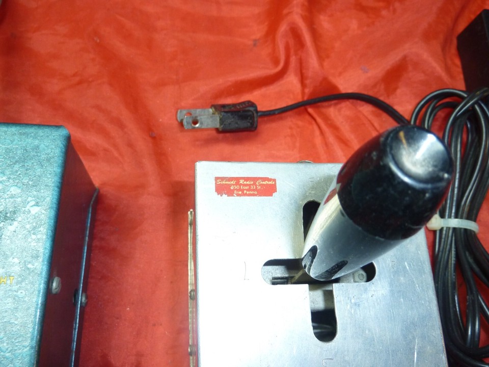 Vintage R/C Remote Control Equipment 1950's Transmitters Schmidt Radio ...