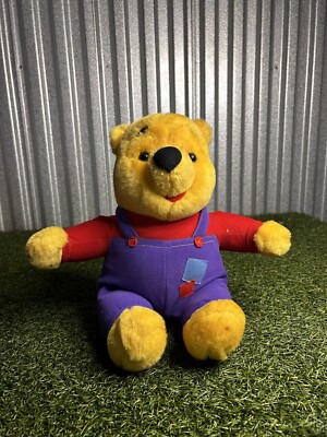 Winnie The Pooh Bear Talking Plush - Mattel 1997 Vintage Nose Wiggles ...