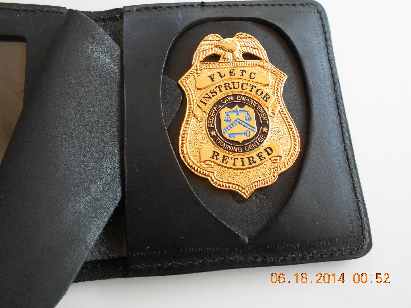 Federal Shield - FLETC - STAFF Retired | eBay
