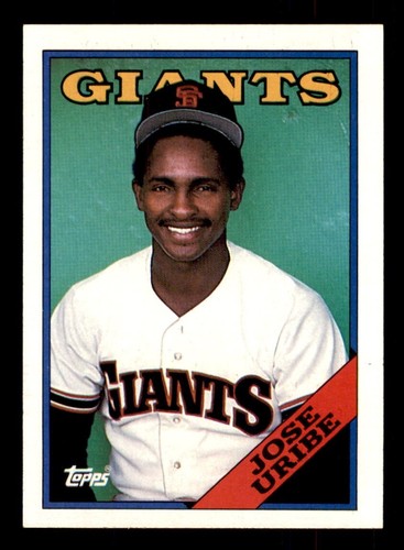 1988 Topps Baseball #302 Jose Uribe NM or Better *aa1 | eBay