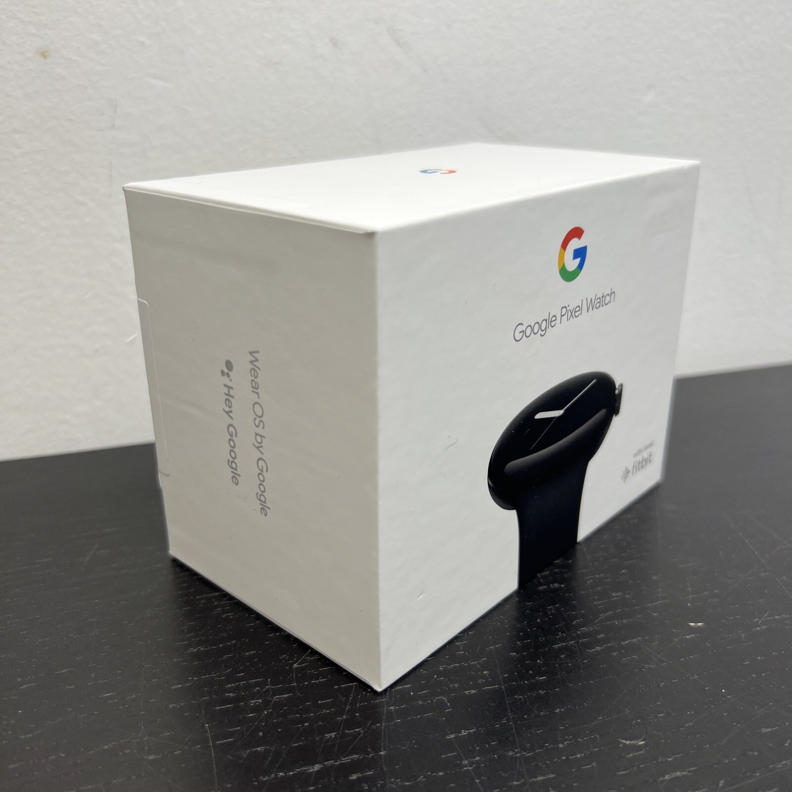 Google Pixel Watch 41mm Matte Black Stainless Steel Case with Obsidian ...