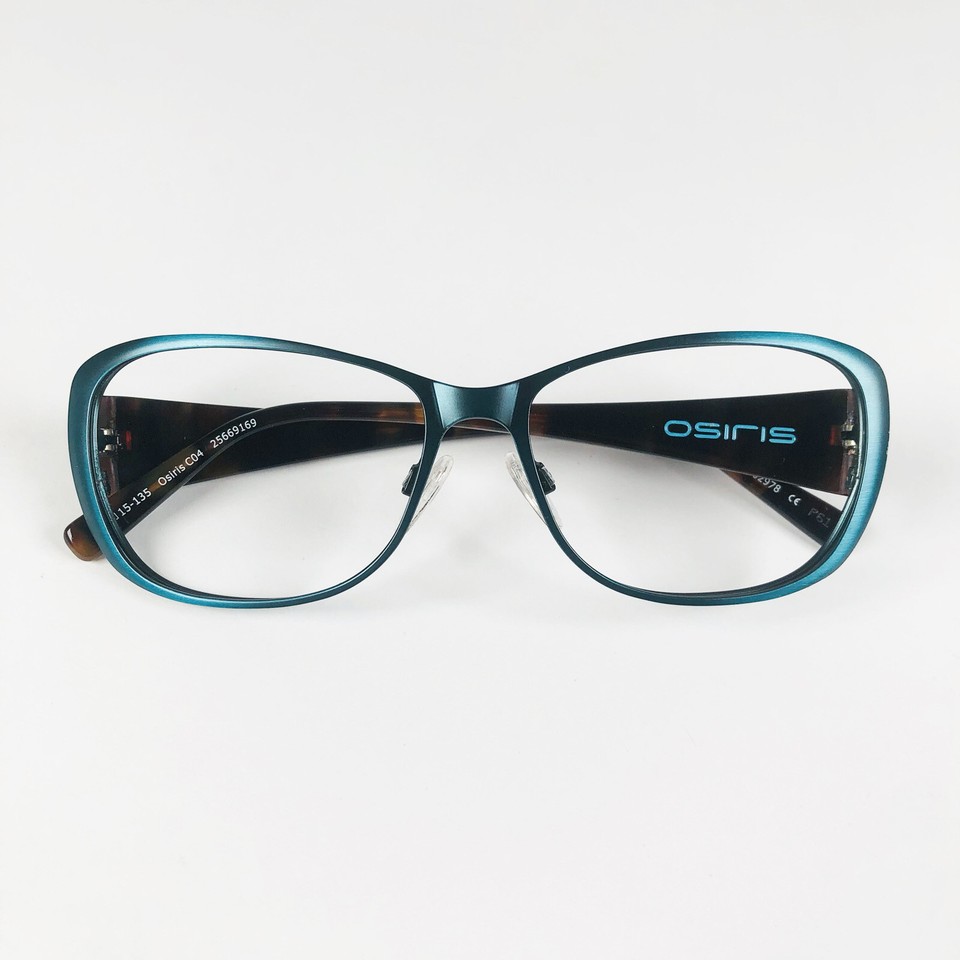 OSIRIS eyeglasses BLUE OVAL glasses frame MOD: C04 25669169 | eBay UK