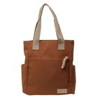 Waterproof Lightweight Canvas Bag Solid Color Tote Bags | eBay