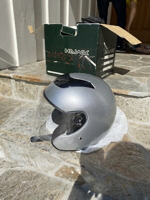 Hawk Helmet H 302 Size L Large Silver | eBay