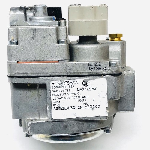 ROBERTSHAW #7000BDER-S7A GAS VALVE 24V PILOT 3A2-501-733 24VAC | eBay
