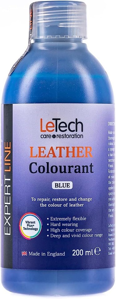 LeTech Expertline Leather Colourant for Car Interior and Upholstery ...
