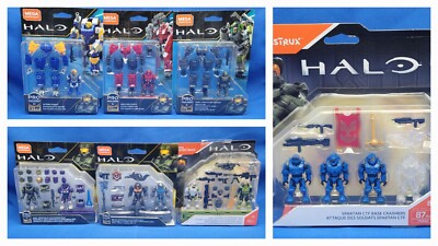 Halo Mega Construx Customizer Pack Exosuits Base Crashers Build A Lot ...