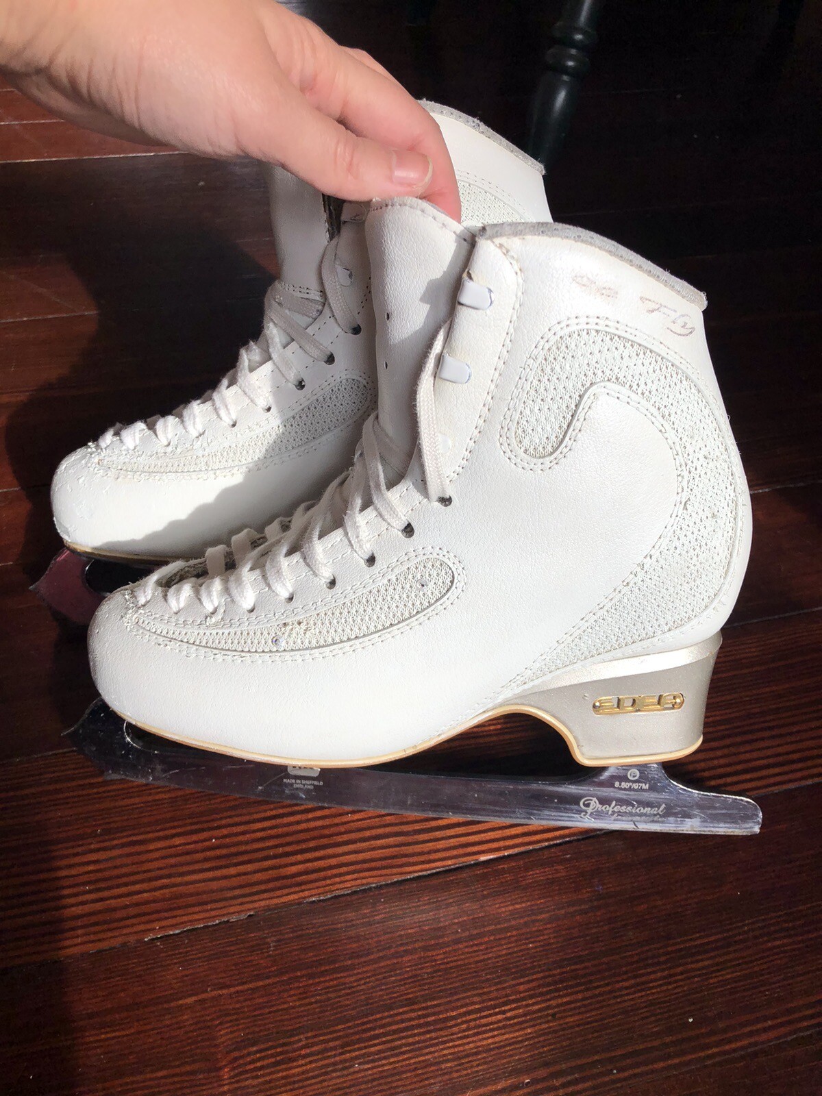 Edea Ice Fly Figure Skates Size 230 With Mk Professional Freestyle ...