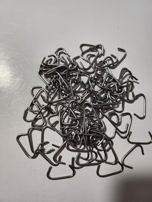 1 inch Stainless Steel Hog Rings 100 Count bag made in USA free ...